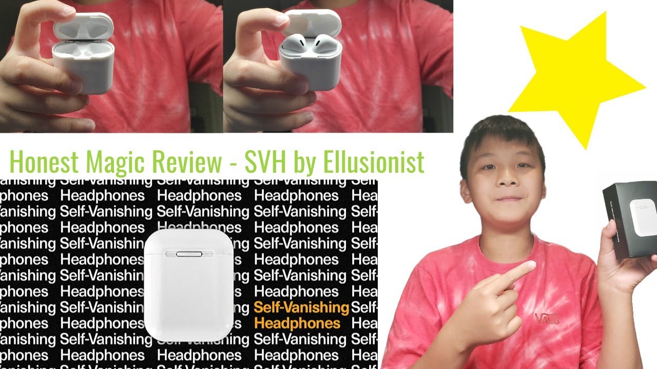 Honest Magic Review - SVH (Self Vanishing Headphones) by Ellusionist - YouTube