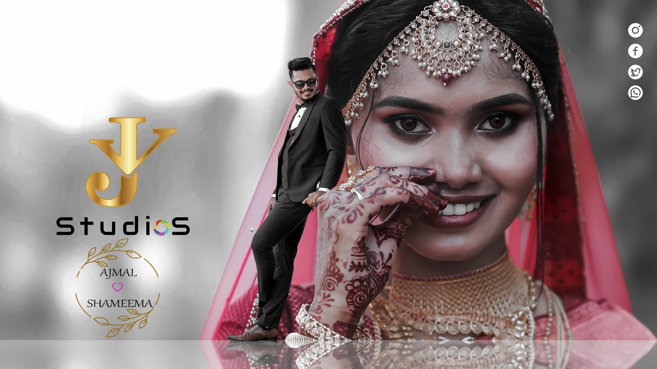 Ajmal Shameema | Kerala Wedding | JV Studios - YouTube
