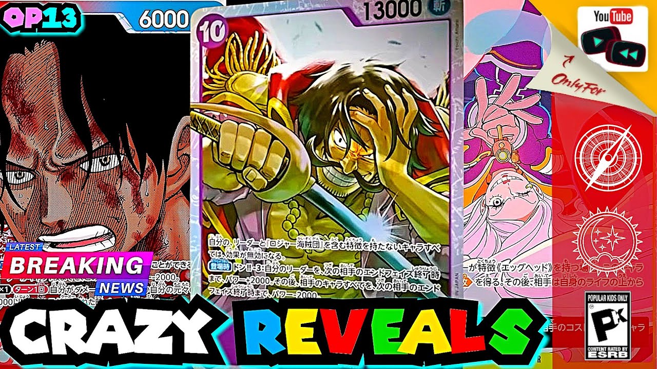 This OP13 Trailer & Reveals Is Making The Streets Go Crazy! | One Piece ...