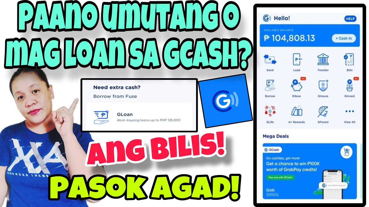 PAANO UMUTANG O MAG LOAN SA GCASH/ HOW TO BORROW MONEY FROM GCASH ...