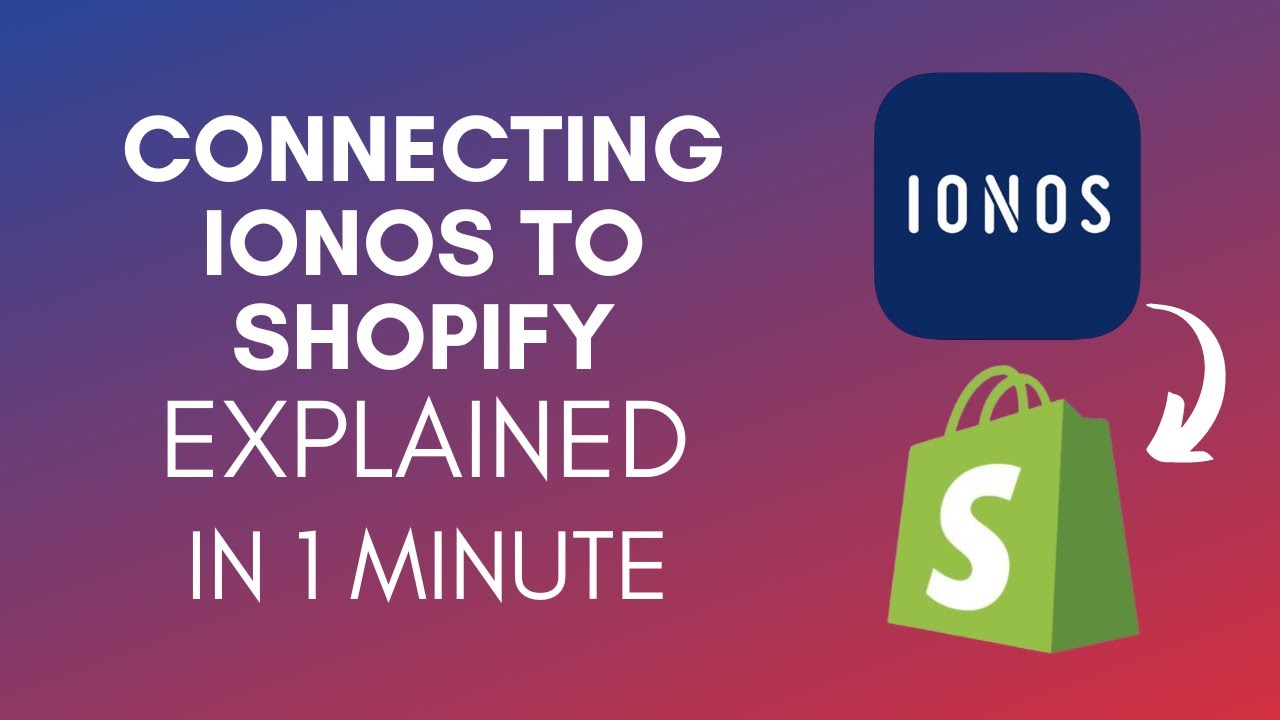 How To Connect IONOS To Shopify? (2024) - YouTube
