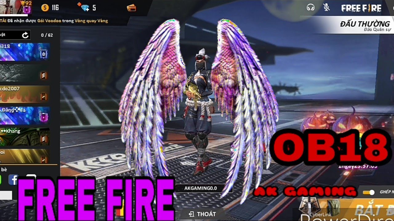 Chơi ob18 thôi | AK GAMING | FREE FIRE 🔥🔥🔥🔥 - YouTube