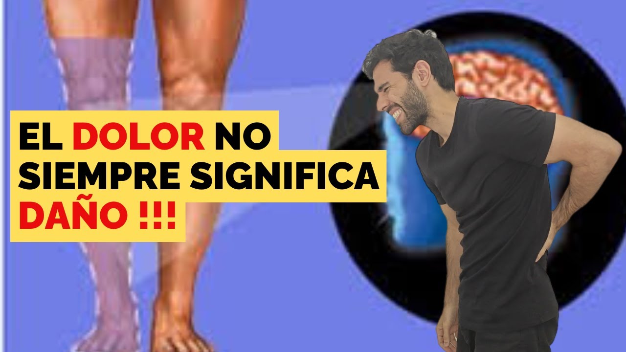 Dolor sin daño y daño sin dolor. ¿Por qué te duele? - YouTube