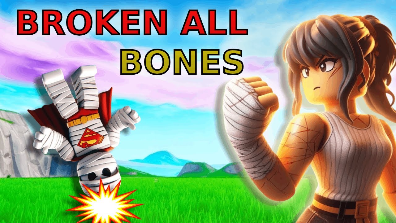 HOW TO BREAK YOURSELF IN HALF \ Broken Bones Roblox - YouTube