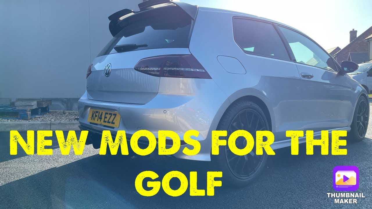 New mods for the golf r - YouTube
