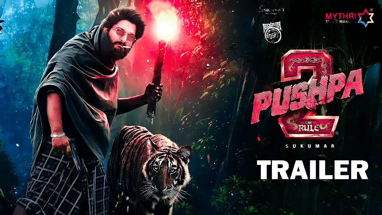 Pushpa 2 - Official Trailer | Allu Arjun | Rashmika Mandan | Pushpa The ...