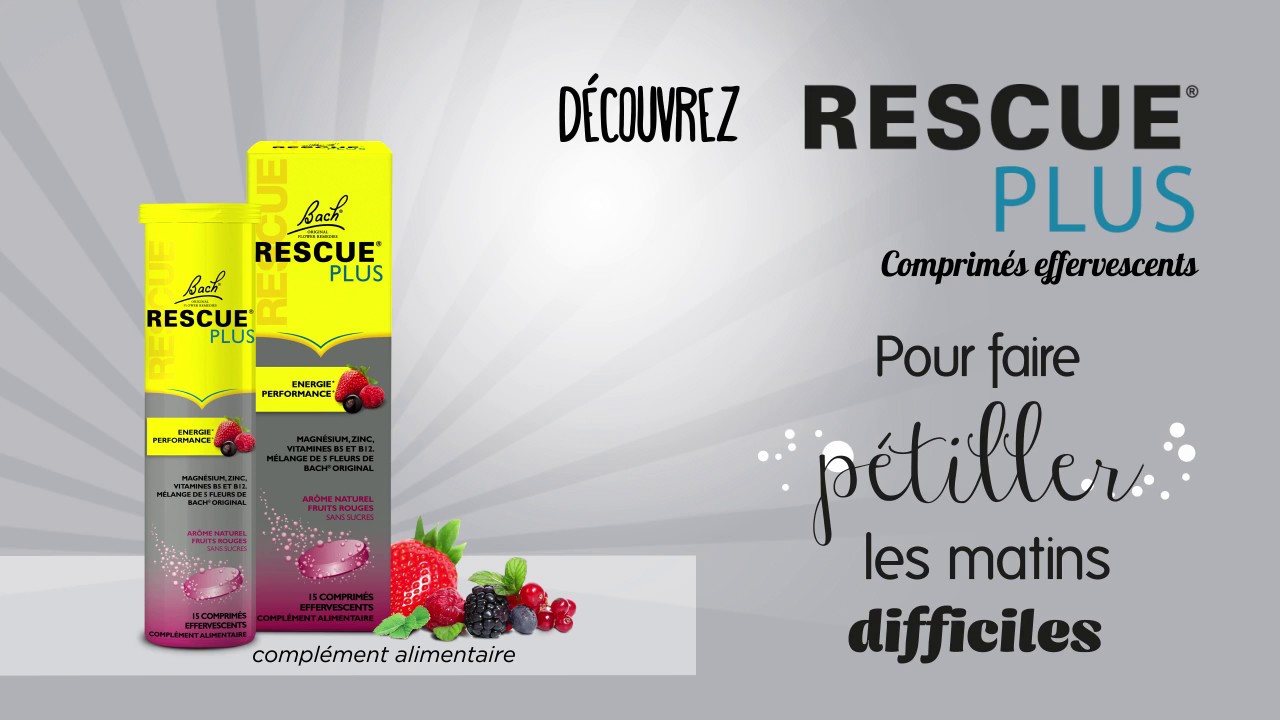 RESCUE® PLUS - EFFERVESCENTS - YouTube