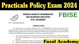 Fbise Practical Exam 2024 Federal Board Practical Exam 2024 Exam 2024 ...