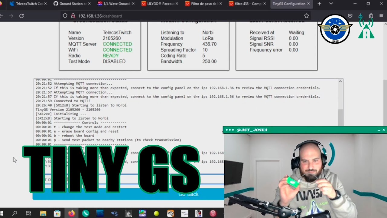 Configurando de cero Tiny GS - YouTube
