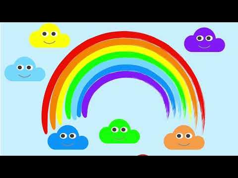 Rainbow Rhyme for kids - YouTube