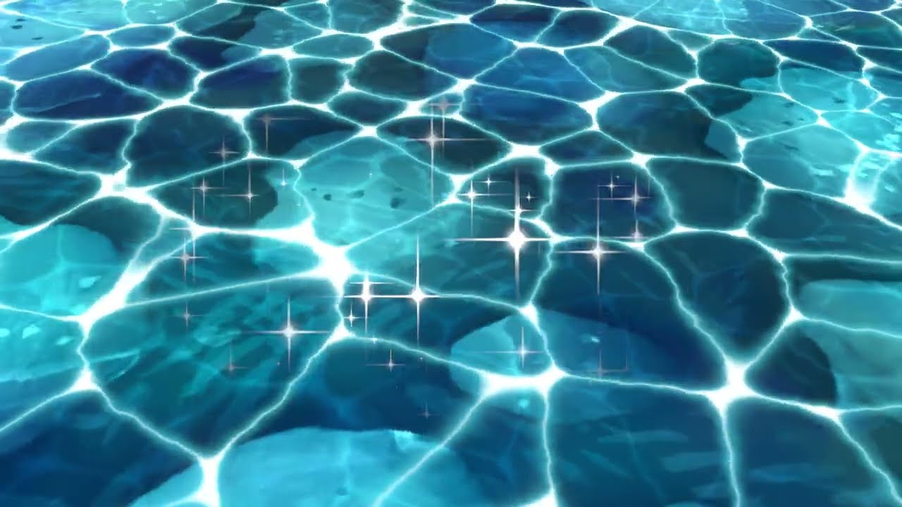 Anime style water final outcome - YouTube