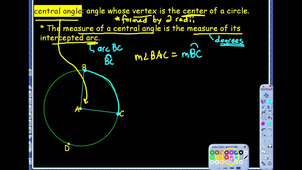 11.4 Circumference and Arc Length Notes - YouTube