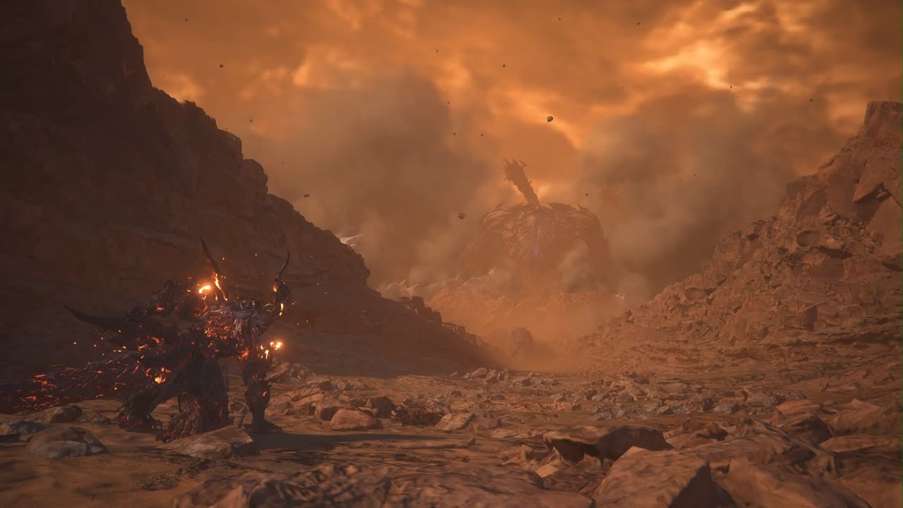 Final Fantasy XVI Titan Boss Fight (Fantasy Mode) - YouTube