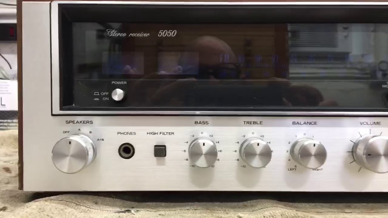 Sansui 5050 - YouTube