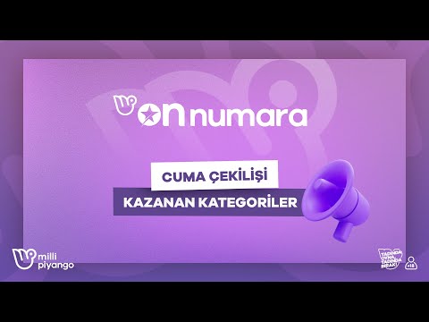 On Numara 14 Ağustos 2026 Çekilişi No. 65 - Kazanan Kategoriler