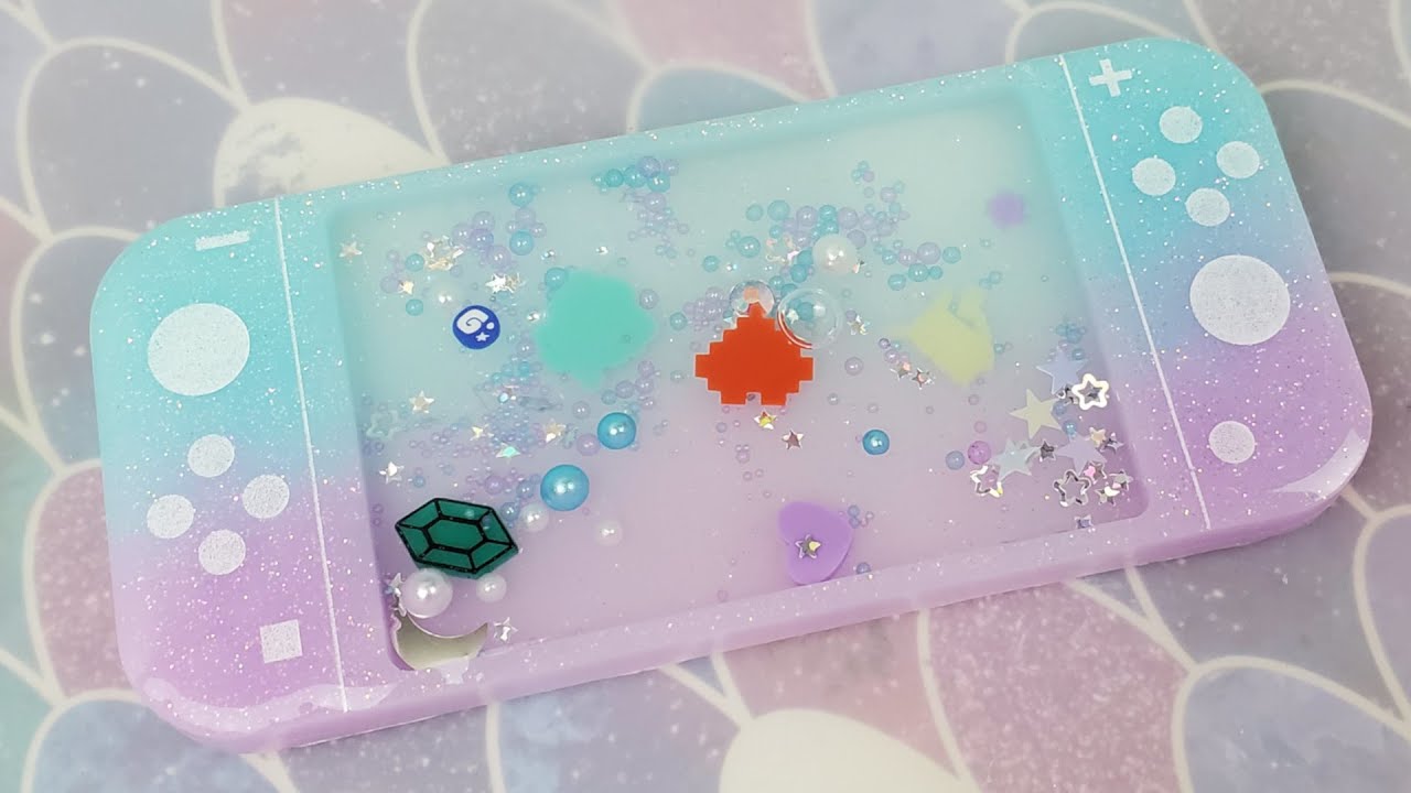 Watch Me Resin #16: Nintendo Switch Resin Shaker Charm - YouTube