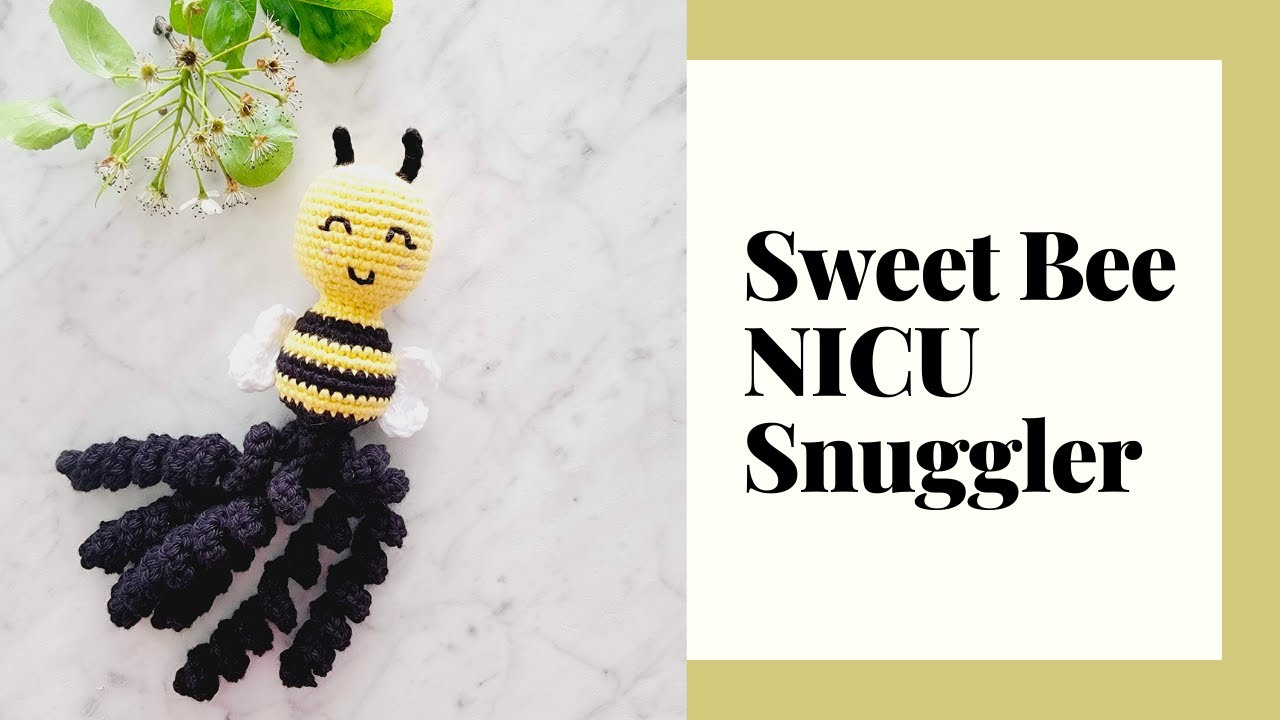 Sweet Bee NICU Snuggler: Amigurumi Crochet Pattern - YouTube