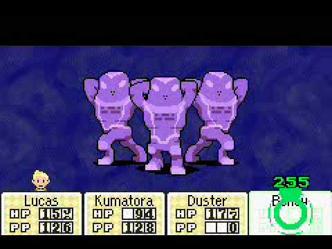 Mother 3 Hard Mode: Barrier Trio - YouTube