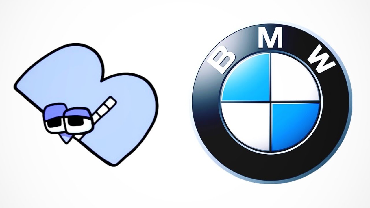 Crazy Alphabet lore and their favorite car logos - YouTube