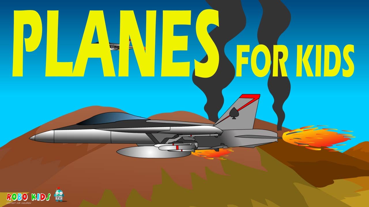 Airplanes for Children | Air Plane Cartoons for Children | Toy Air ...