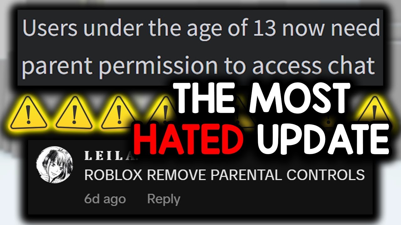 Everyone HATES This Roblox Chat Update… - YouTube
