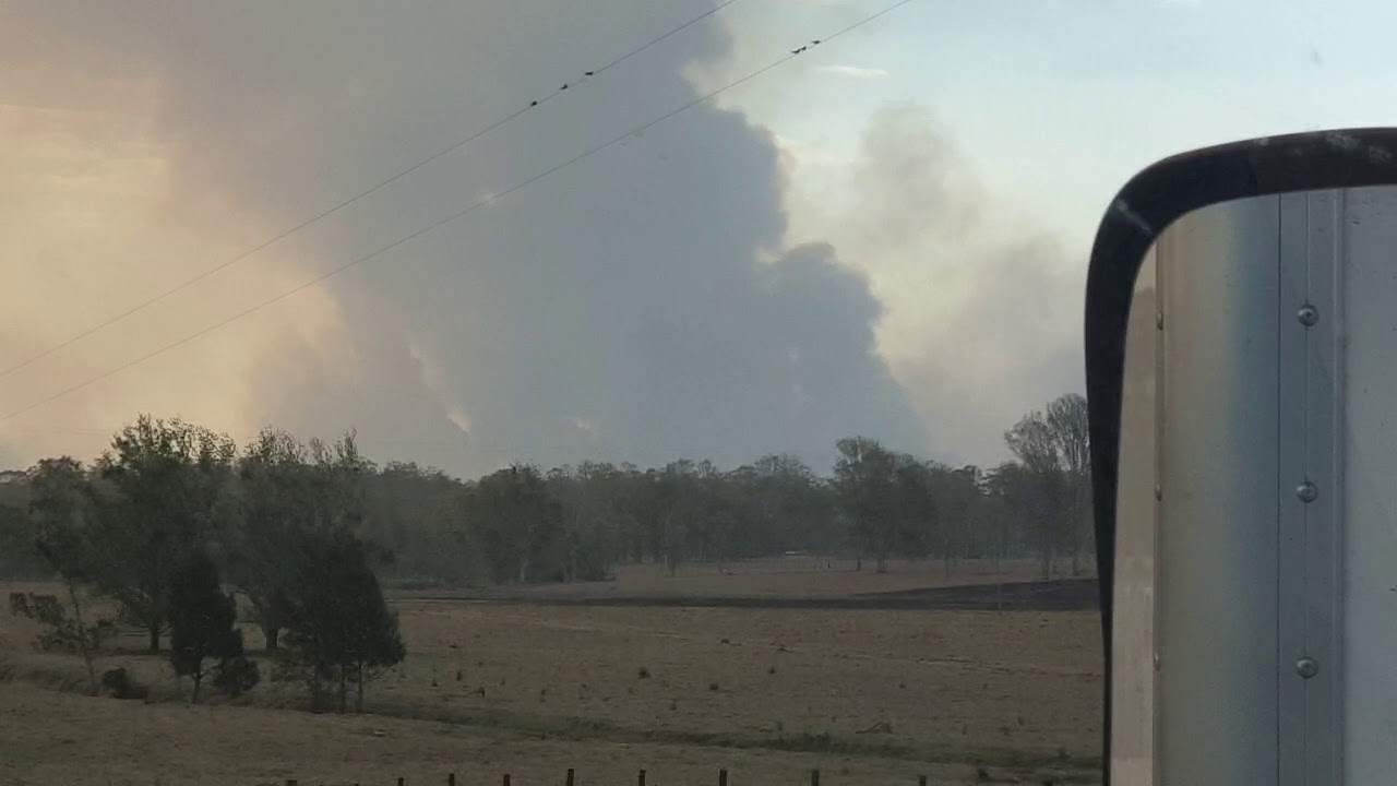 Bushfire destruction #4 - Whiporie, northern NSW - YouTube