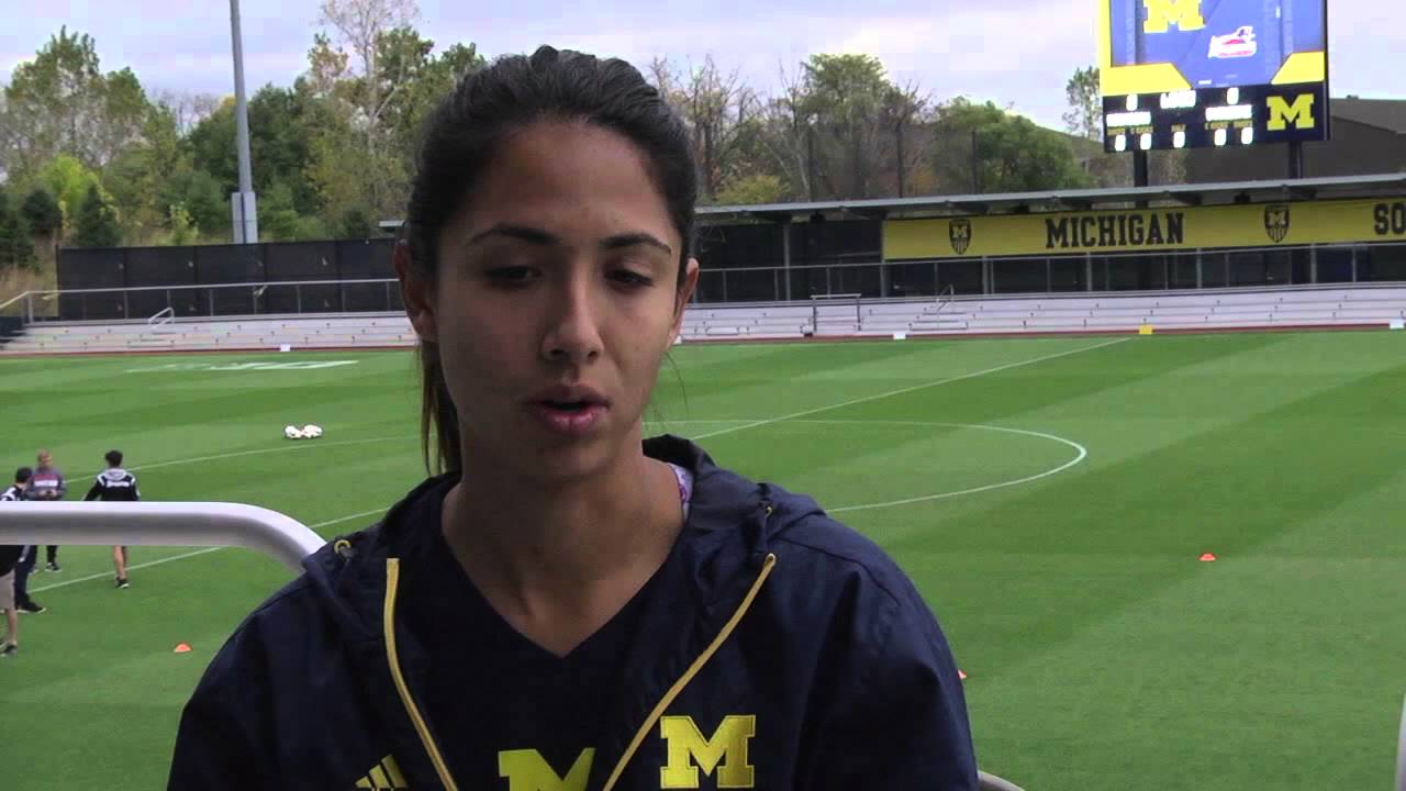 Michigan's Christina Murillo Makes World Cup Debut - YouTube