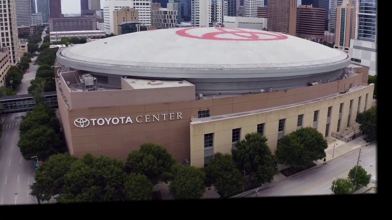 Inside Toyota Center Houston