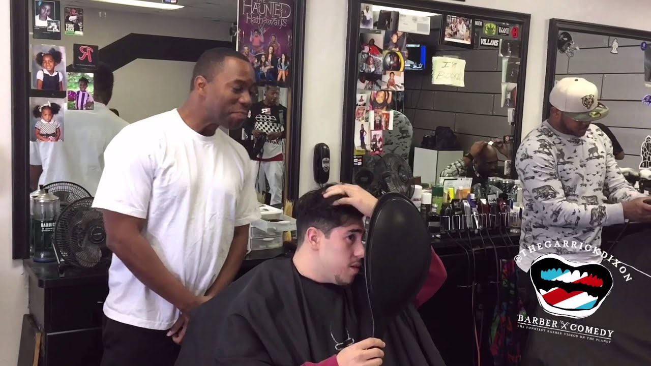 When Your Barber Acts Like He Knows Spanish - YouTube