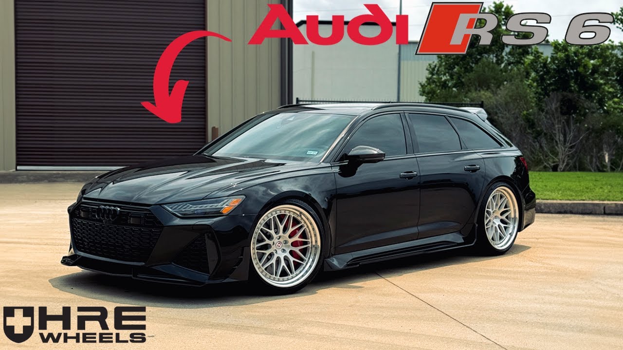 AUDI RS6 AVANT GOT SOME 22IN HRE WHEELS + CORVETTE C8'S + SHOP UPDATES ...