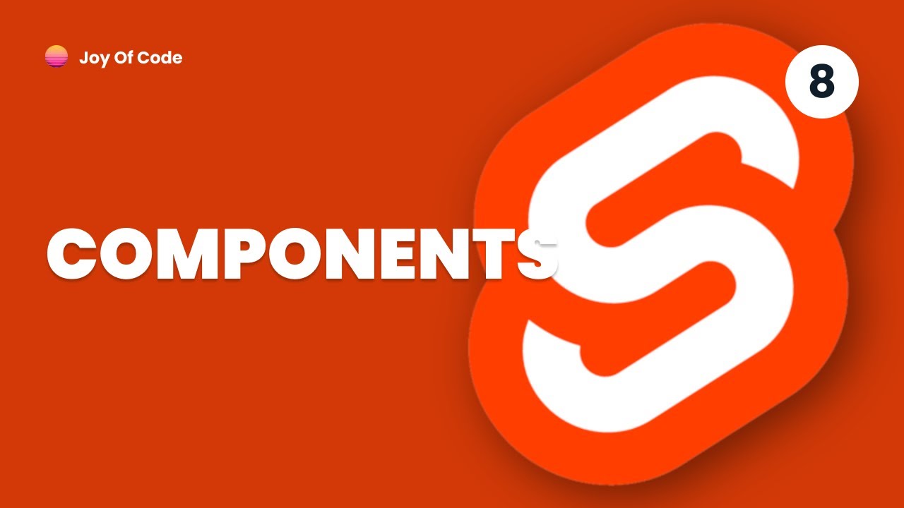 Svelte For Beginners #8 - Components - YouTube