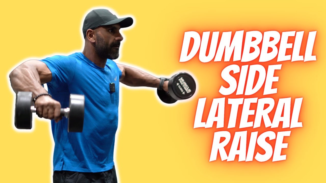 How To Dumbbell Side Lateral Raise Youtube