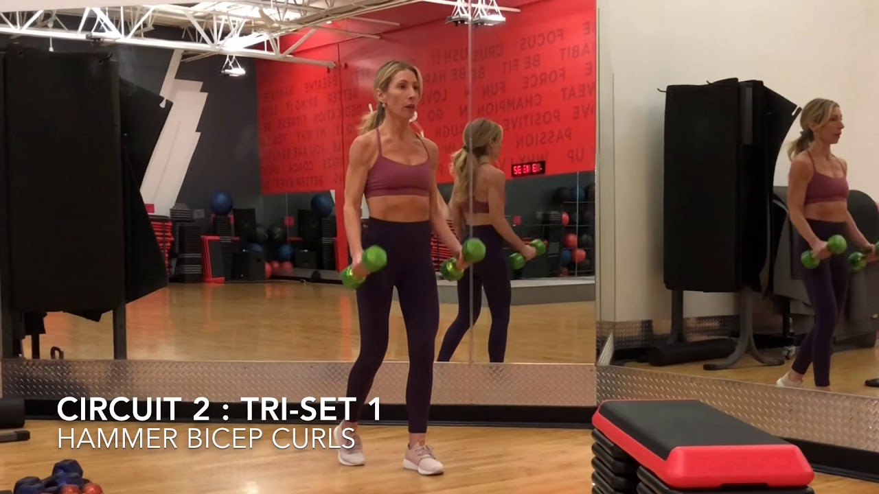 Week 4 : Circuit 2 : Back/Biceps/Shoulders - YouTube