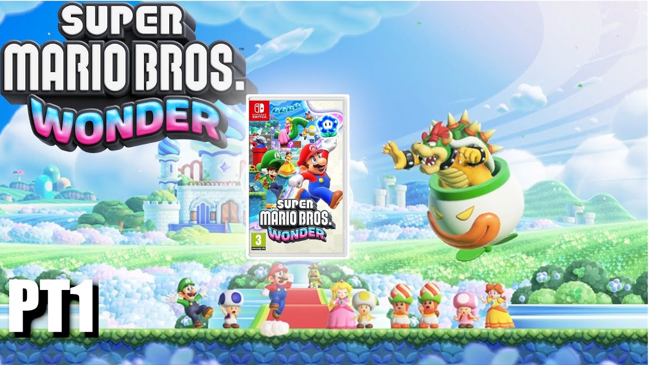 Super Mario Bros. Wonder - Gameplay Walkthrough PT1 - YouTube