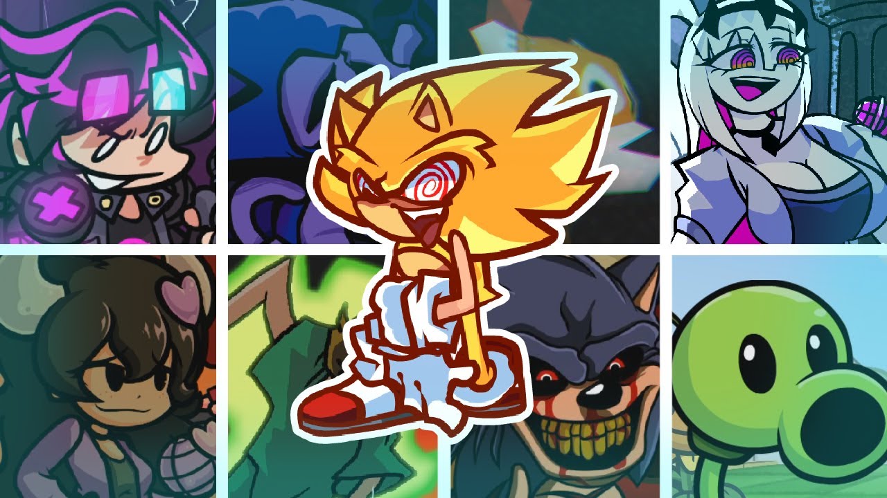 PHANTASM but Every Turn a Different Character Sings🎙 (FNF Phantasm but ...