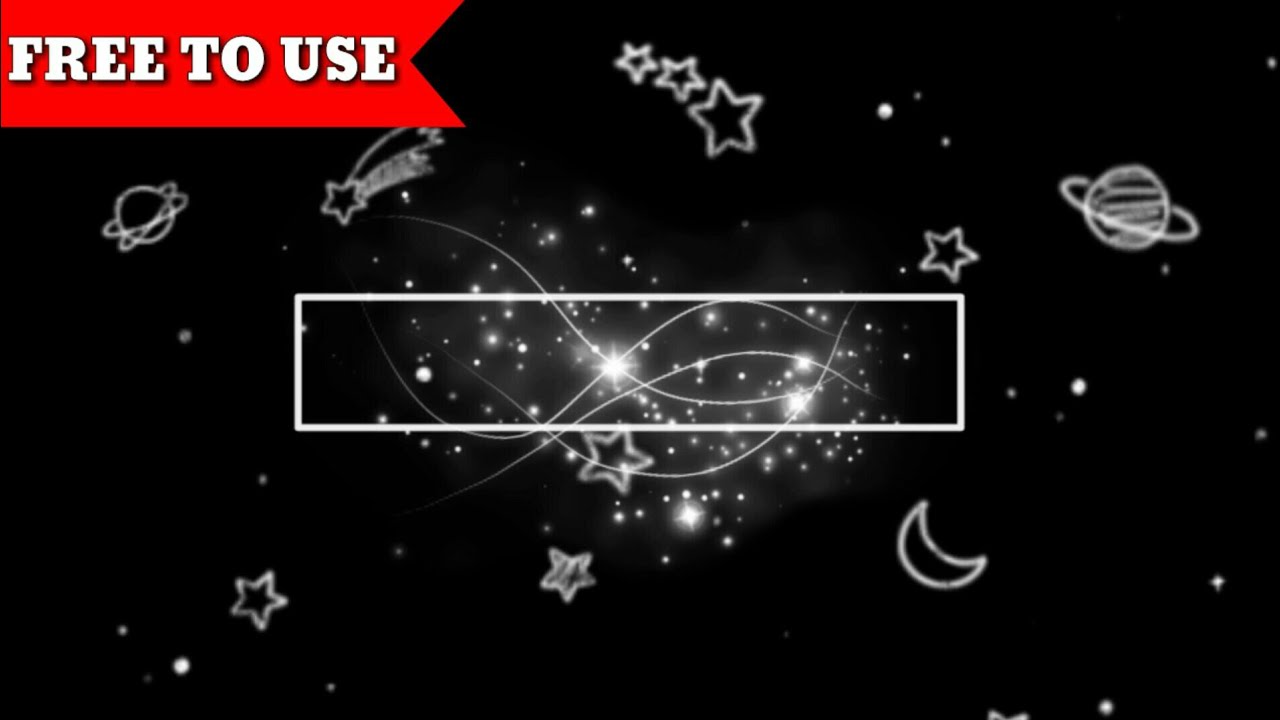 BLACK INTRO TEMPLATE | FREE TO USE *with music + no text + no copyright ...