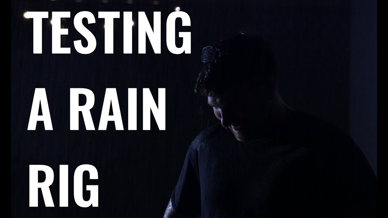 How to Use a Simple DIY Rain Rig for Your Film - YouTube