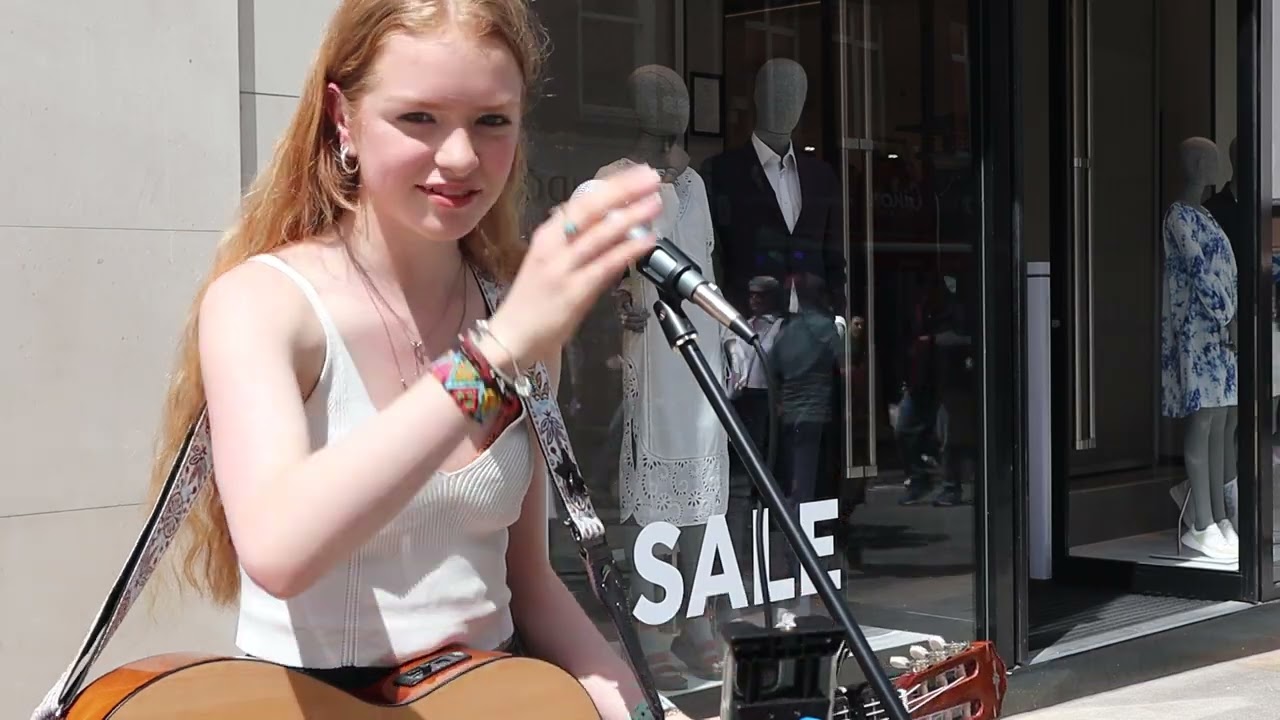 Meet New Busker 17 year old Sarah Fitzsimon with "July" by Noah Cyrus ...