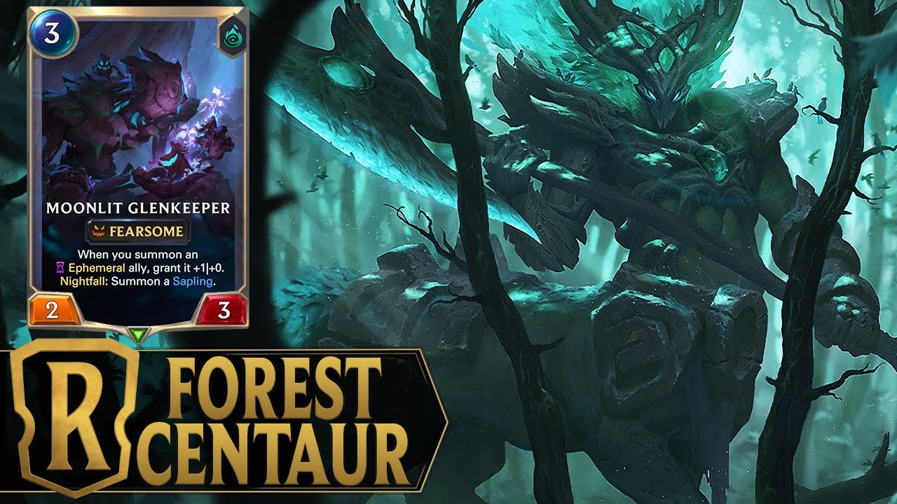 Forest Centaur - Hecarim & Zed Ephemeral Deck - Legends of Runeterra ...