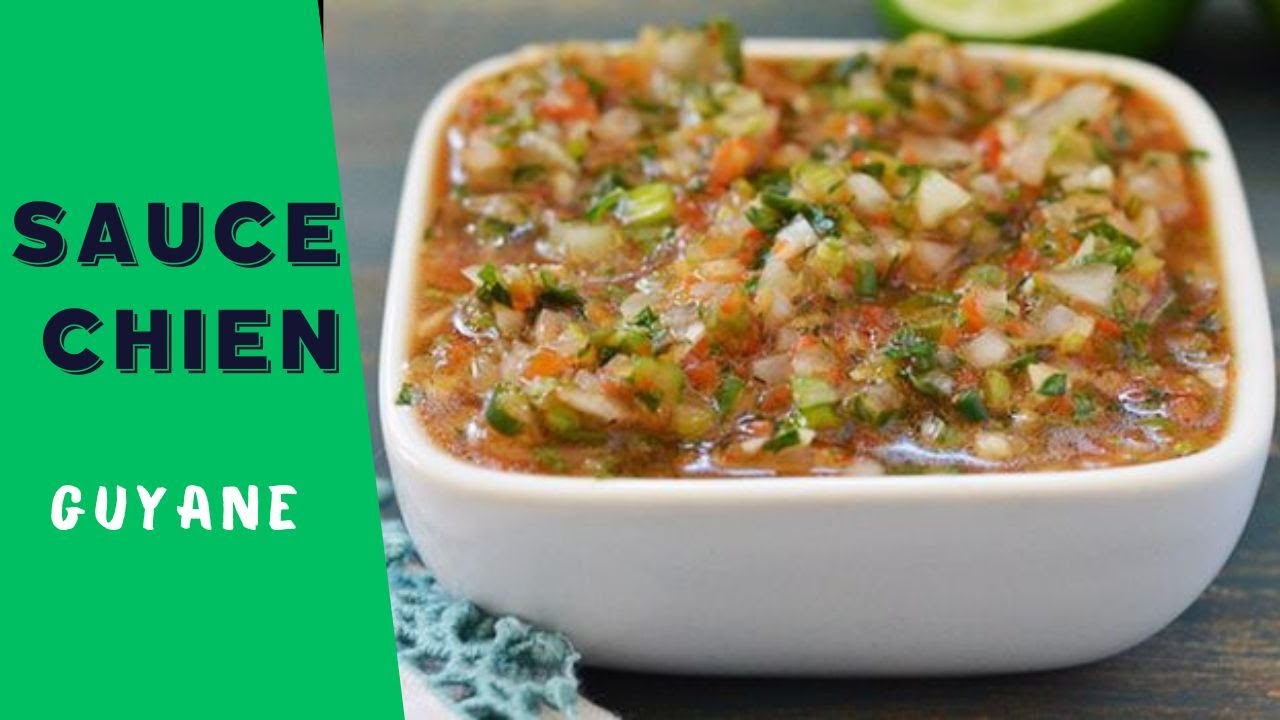 SAUCE CHIEN : Comment faire une vinaigrette (recette guyanaise) # ...