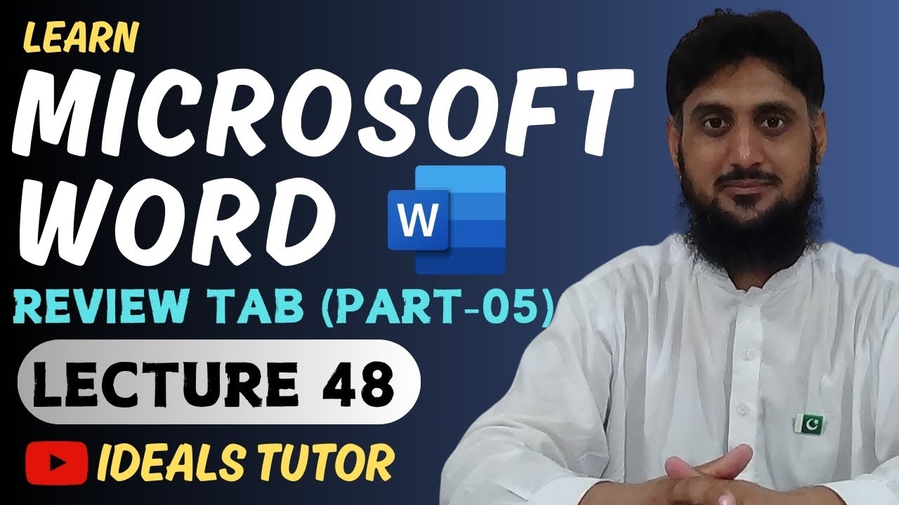 Track Changes in MS Word 2025 | Lecture 48 | Review Tab (Part 05 ...
