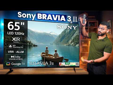 Sony Bravia 3 ii Review (65”) ⚡ | 4K 120Hz Display 🤩 | Google TV OS 🔥