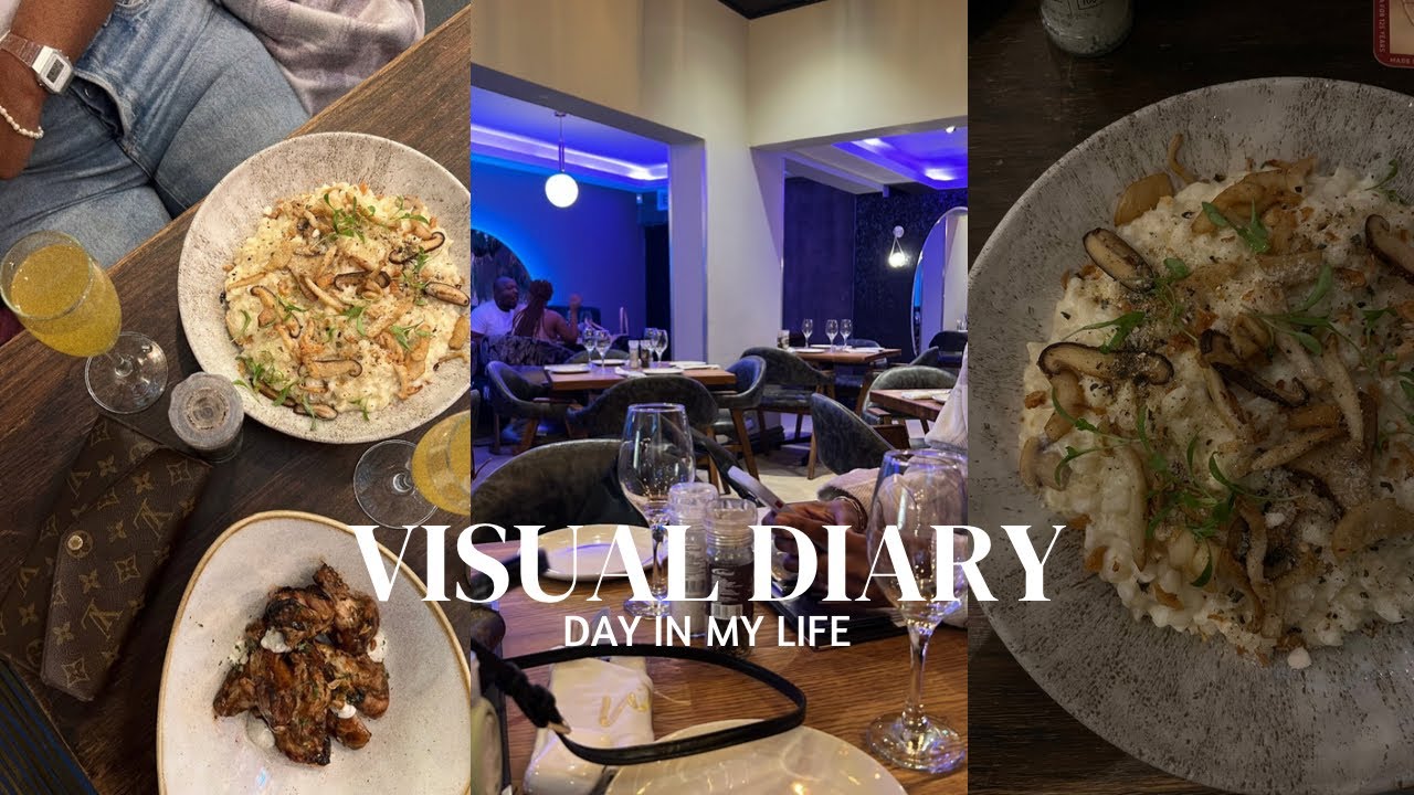 VISUAL DIARY 🥂| DAILY VLOG ☀️ - YouTube