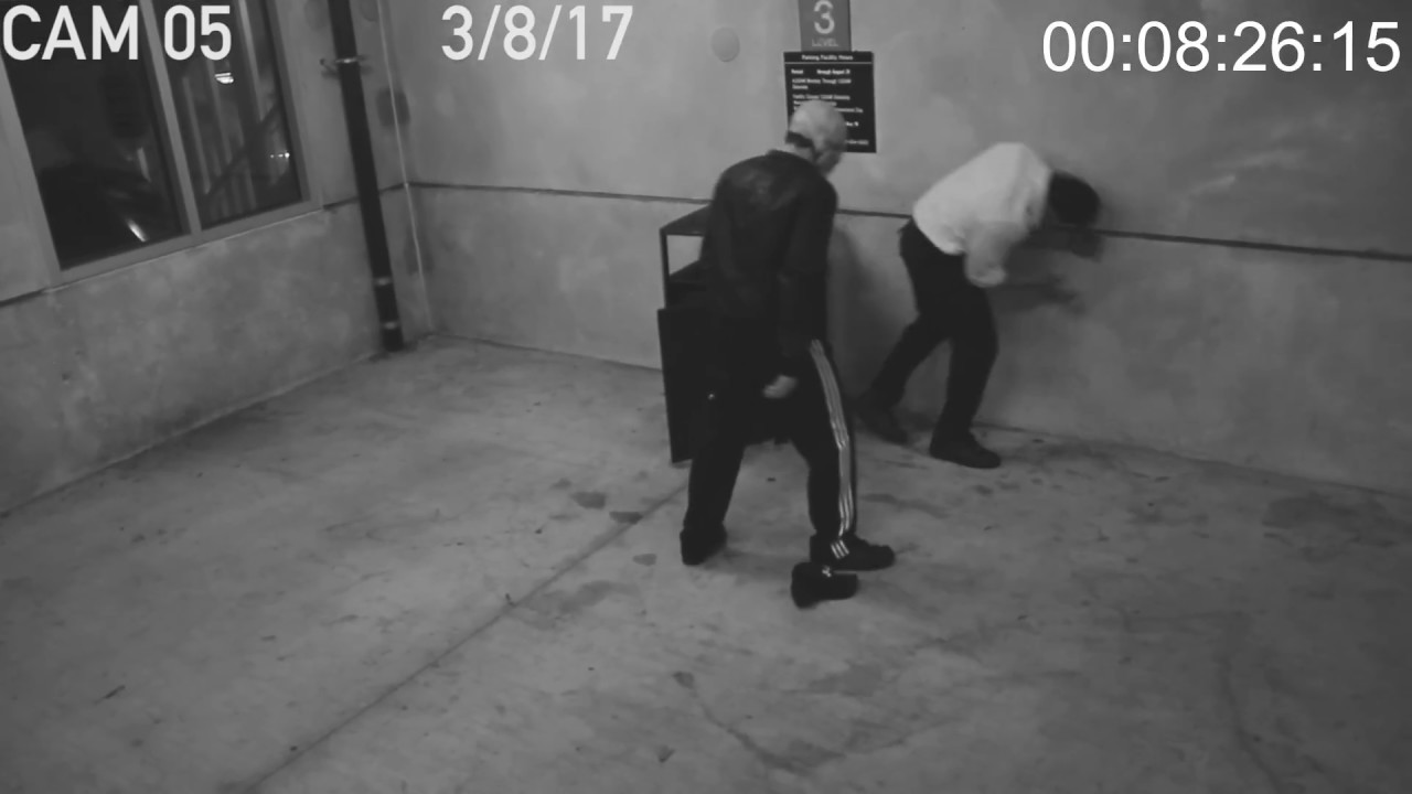 MUTE Security Camera Fight Scene - YouTube