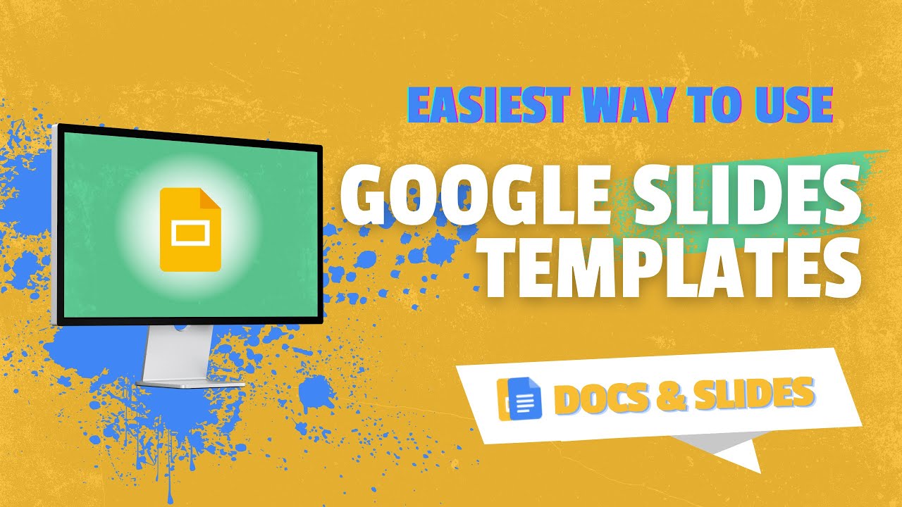 Easiest Way to Use Google Slides Templates - YouTube