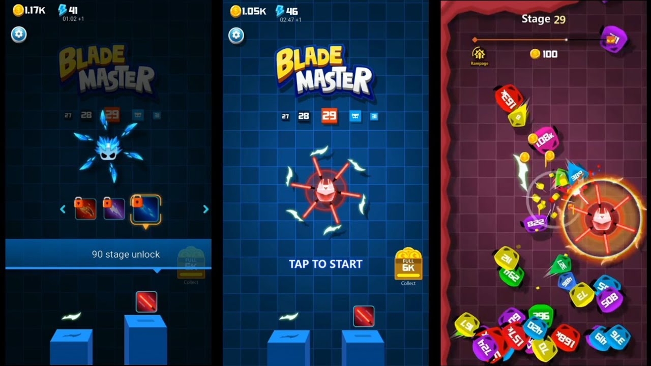 blade master 手機遊戲玩法與攻略教學! - YouTube