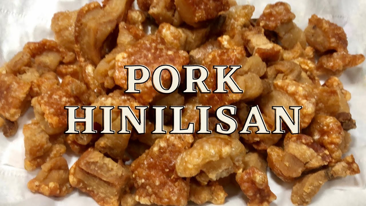 Crispy Pork or Hinilisan na Baboy | “Pinakupsan in Bisaya" | Pork ...