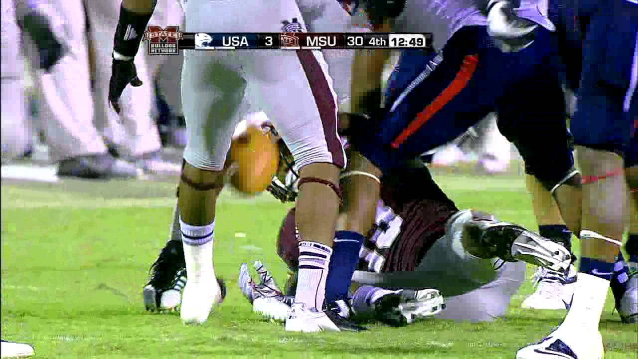 Johnthan Banks Incredible Interception vs. South Alabama - YouTube