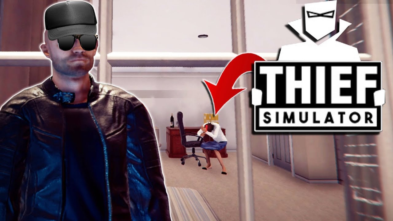 HOUSE ROBBERY TURNS INTO POLICE CHASE?! (Thief Simulator Gameplay ...