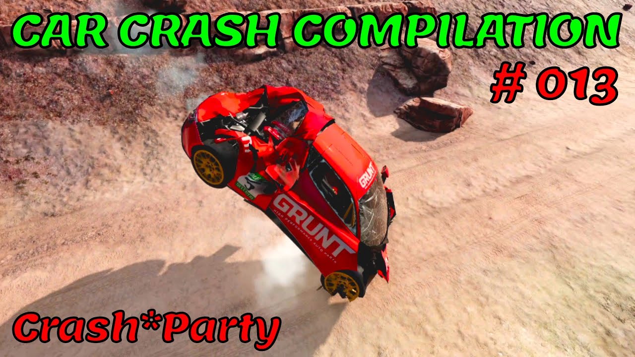 Car Crash Compilation #013 | Crash*Party | BeamNG.drive - YouTube